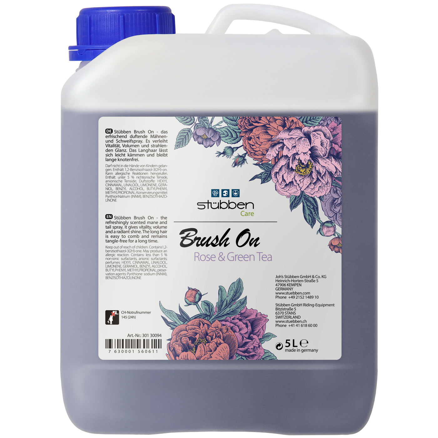 Brush On refill Rose & Green Tea 5 L – Stübben