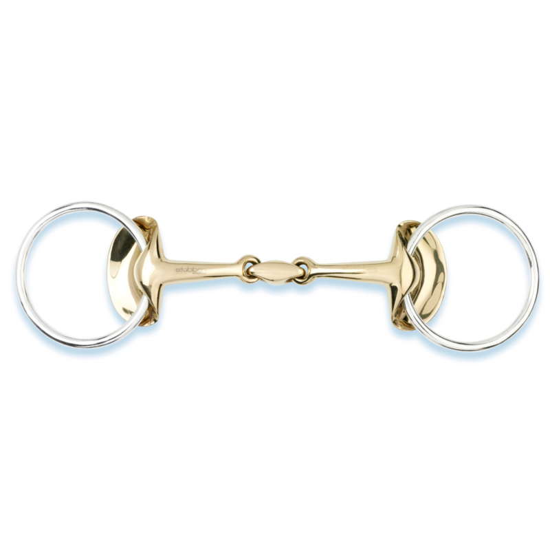 2662 Golden Wings Snaffle double jointed – Stübben